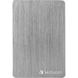 Verbatim Store 'n' Go Alu Slim 1 TB externe HDD-Festplatte grau