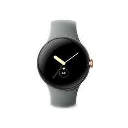 Google Pixel Watch - WLAN Smartwatch - Gold mit Hazel Armband