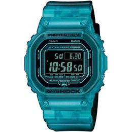Smartwatch Casio G-SHOCK "DW-B5600G-2ER" Smartwatches blau (türkis) Smartwatch Fitness-Tracker