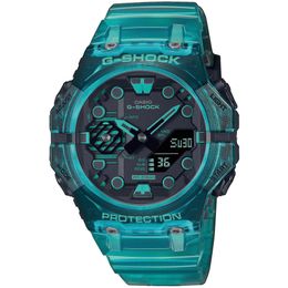 Smartwatch Casio G-SHOCK "GA-B001G-2AER" Smartwatches blau (türkis) Smartwatch Fitness-Tracker