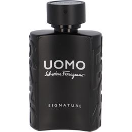 Eau de Parfum Salvatore Ferragamo "UOMO Signature" Parfüms Gr. 100 ml, schwarz Herren Eau de Parfum