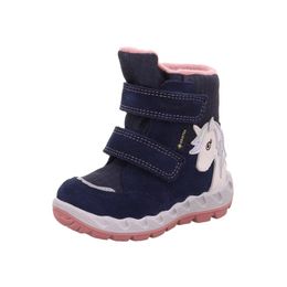 Superfit Stiefel 'Icebird' M&auml;dchen Gr&ouml;&szlig;e 34 navy / pink / offwhite