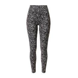 Urban Classics Leggings Damen Gr&ouml;&szlig;e L schwarz / wei&szlig;
