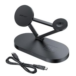 Acefast Wireless Charger 15W für iPhone (mit MagSafe) Schwarz Wireless Charger