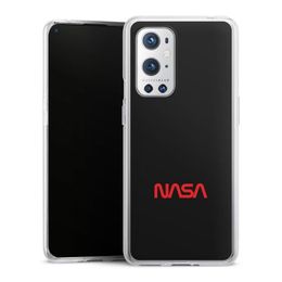 DeinDesign Handyhülle Logo Nasa Weltall Nasa, OnePlus 9 Pro Silikon Hülle Bumper Case Handy Schutzhülle, weiß