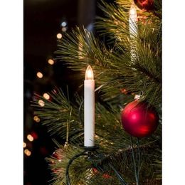 Konstsmide 1002-000 Weihnachtsbaum-Beleuchtung Innen netzbetrieben Anzahl Leuchtmittel 16 Glühlampe Klar Beleuchtete Länge: 10.5 m