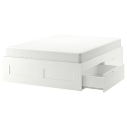 IKEA BRIMNES Bettgestell mit Schubladen