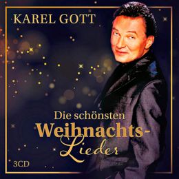 Die schönsten Weihnachtslieder (3 CDs) - Karel Gott. (CD)