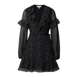 EDITED Kleid 'Lulu' Damen Größe 38 schwarz / weiß Winterkleid