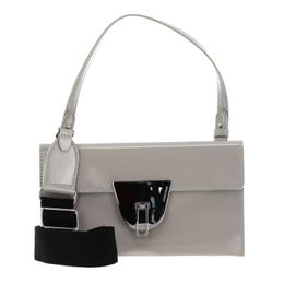 Coccinelle Umhängetasche nico Shiny Cal, grau, Gelso