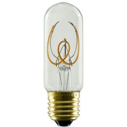 Segula LED-Leuchtmittel Soft Line, E27, 1 St., Warmweiß, dimmbar, Soft Tube T30 klar, E27, weiß