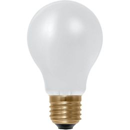 Segula LED-Leuchtmittel Vintage Line, E27, 1 St., Warmweiß, dimmbar, Glühlampe matt, E27, weiß
