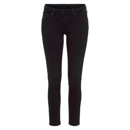 Pepe Jeans Skinny-fit-Jeans LOLA (1-tlg) mit normaler Leibhöhe und Stretch-Anteil, schwarz