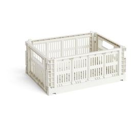 Hay Faltkiste Colour Crate M Weiß