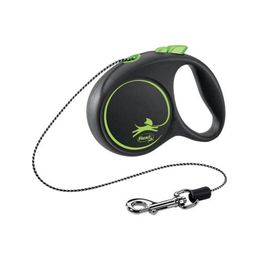 Flexi Black Design XS leash 3 m 8 kg green