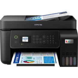 Epson EcoTank ET-4800 Multifunktionsdrucker, (LAN (Ethernet), WLAN (Wi-Fi), Wi-Fi Direct), schwarz
