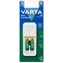 Varta Mini Charger Akku-Schnellladegerät inkl. Akkus