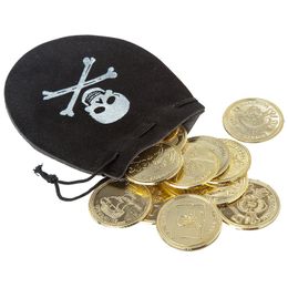 buttinette Beutel "Pirat" mit Münzen