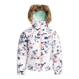 Roxy Snowboardjacke »Jet Ski« Bright White Tropical Cyanotyp 8(125-130cm) 8(125-130cm) Imprägnierung: 10K Roxy-DryFlight -Technologie...