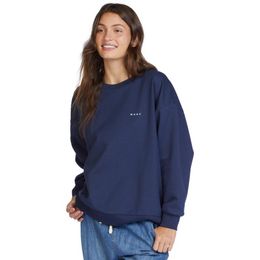 Roxy Sweatshirt &raquo;Morning Hike C&laquo; Mood Indigo XS XS Stoff: Fleece aus Baumwolle und Polyester