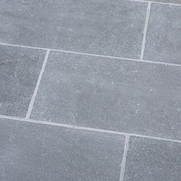 Seltra Natursteine Terrassenplatten MARRAKESCH BLAUGRAU EXACTA Kalkstein grau-blau, 60x40x3 cm