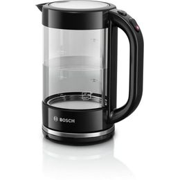 Bosch Wasserkocher TWK70B03 - Schwarzes Glas - 2400 W