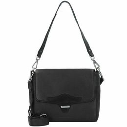 Cowboys Bag Cowboysbag Schultertasche Leder 27 cm black