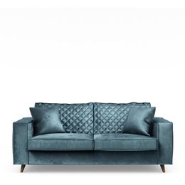 Rivièra Maison 2,5-Sitzer-Sofa Kendall, Petrol