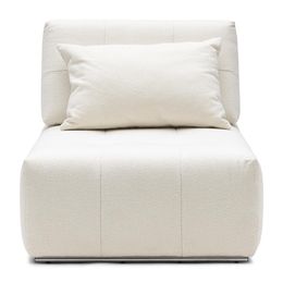 Rivièra Maison The Mark II Chaise Longue, bouclé, simply white