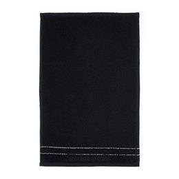 Rivièra Maison Handtuch RM Elegant, Schwarz, 50x30