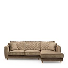 Rivièra Maison Récamiere Sofa Rechts Kendall, Golden Beige