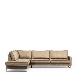 Rivièra Maison Récamiere Sofa Links West Houston, Golden Beige