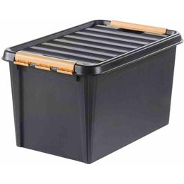 Orthex Organizer PROFI- SmartStore, Aufbewahrungsbox, 50 Liter, schwarz