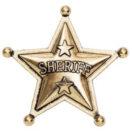 buttinette Sheriff-Stern, gold