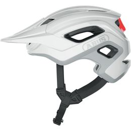 Abus CliffHanger MTB-Helm shiny white L (57-61 cm)