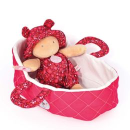 JoliJou Paris Stoffpuppe Püppchen Maelle mit Tragetasche