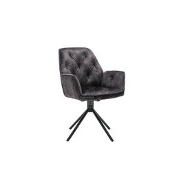 freiraum Sessel SARINA (2er-Set), aus Samt in schwarz. Abmessungen (BxHxT) 59,5x89x62 cm