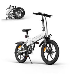 ADO E-Bike A20 E-Fahrrad 20 * 1.95 Zoll Faltbares Elektrofahrrad klapprad
