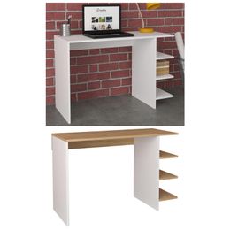 Vcm Holz Schreibtisch Computertisch Arbeitstisch Bürotisch Büro Tisch Denkas