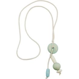 Gallay Perlenkette Kette elfbein-türkis (1-tlg)