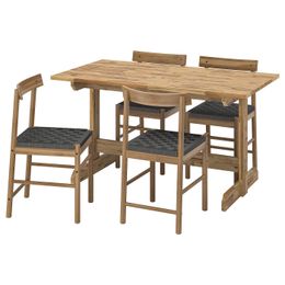 IKEA NACKANÄS / NACKANÄS Tisch und 4 Stühle