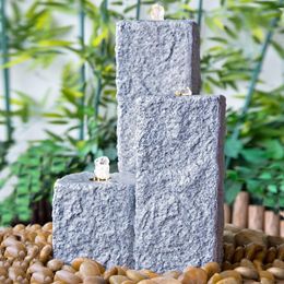 Gärtner Pötschke Brunnen-Set Neptun LED granit