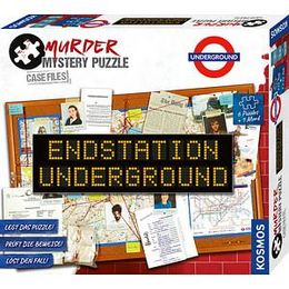 Kosmos Murder Mystery Puzzle - Endstation Underground Geschicklichkeitsspiel