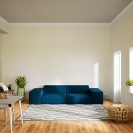 MYCS Sofa 2-Sitzer Ozeanblau Feingewebe - Elegantes, gemütliches 2-Sitzer Sofa: Hochwertige Qualität, einzigartiges Design - 294...