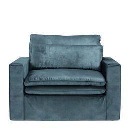 Rivièra Maison Loveseat Continental, Petrol, Velvet