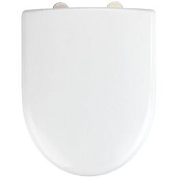 Wenko WC-Sitz Exclusive Nr. 7 (1-St), aus Duroplast, mit Absenkautomatik, weiß