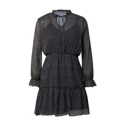 ABOUT YOU Kleid 'Edda' Damen Größe 36 schwarz / offwhite Winterkleid
