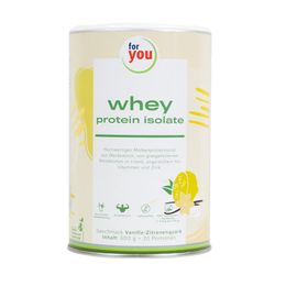 for you eHealth for you whey protein isolate - Vanille-Zitronenquark
