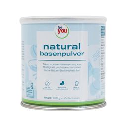 for you eHealth for you natural basenpulver