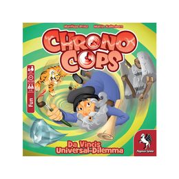 Pegasus Spiele ChronoCops – Da Vincis Universal-Dilemma Kartenspiel Mehrfarbig